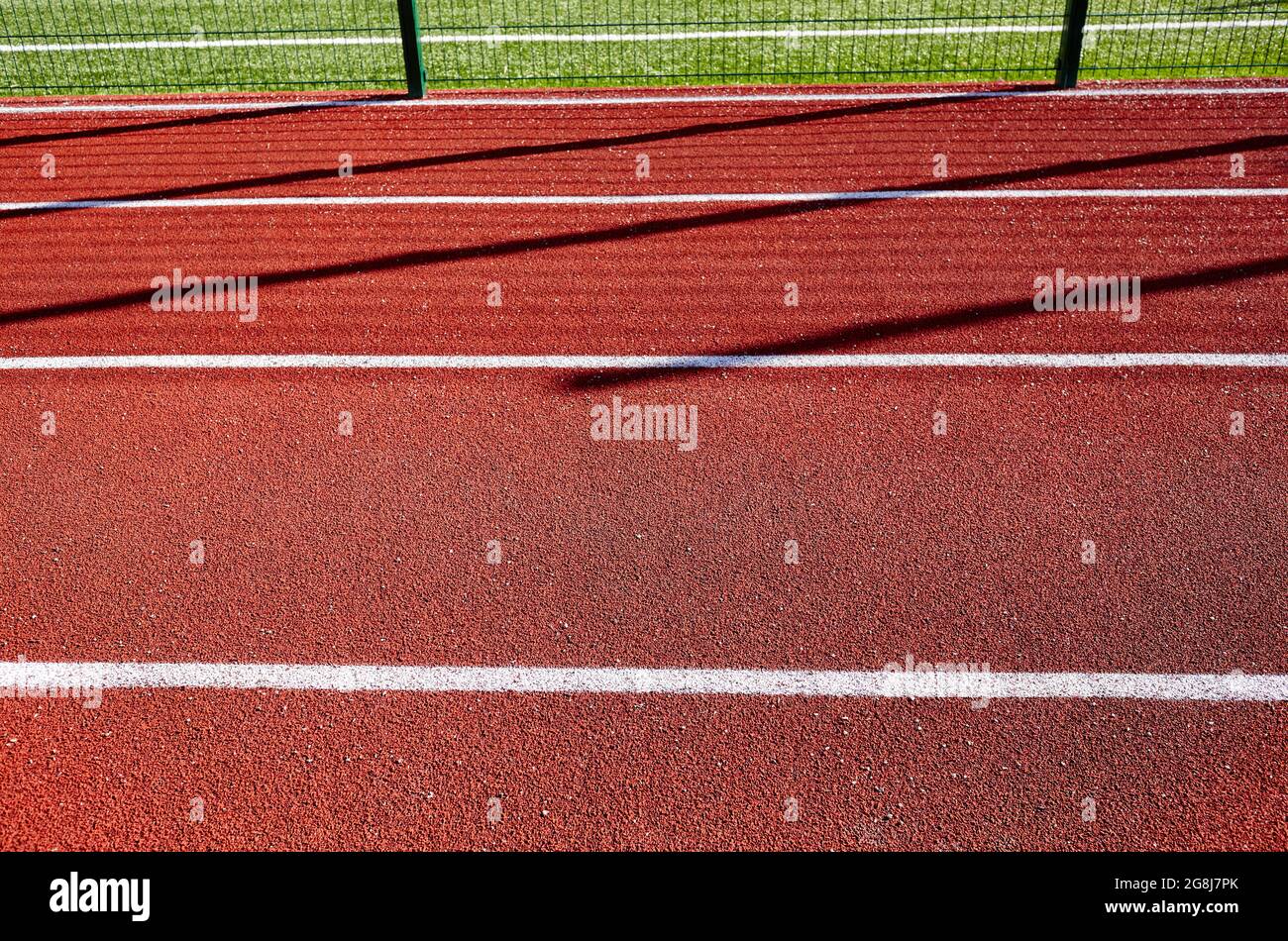 Track And Field Foot Red