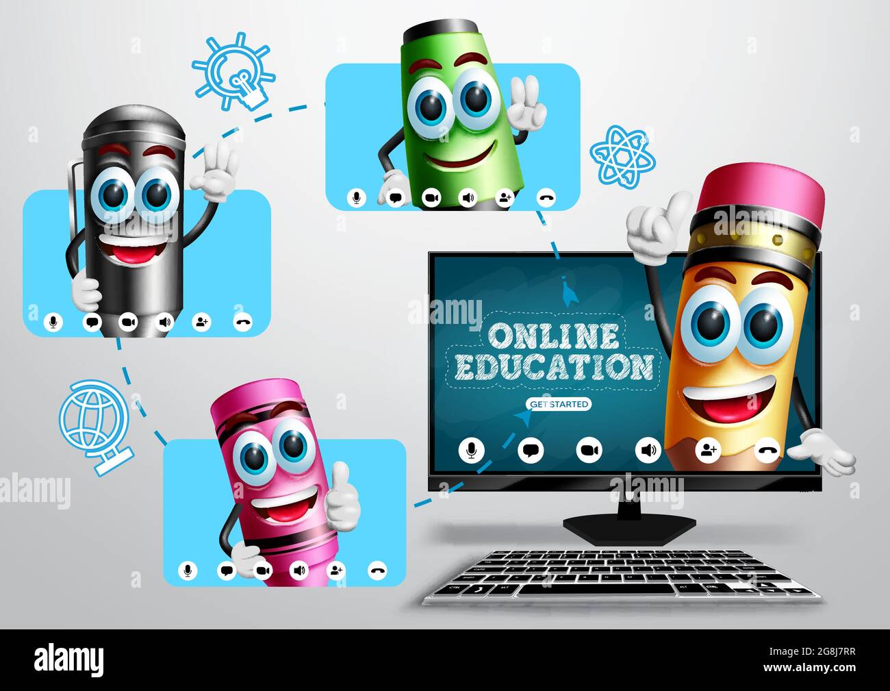 Learn discuss Stock Vector Images - Alamy