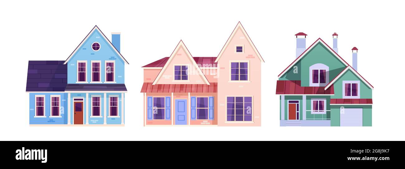 cute cartoon house Stock Vector Image & Art - Alamy