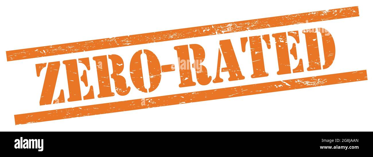 Zero rated stamp hi-res stock photography and images - Alamy