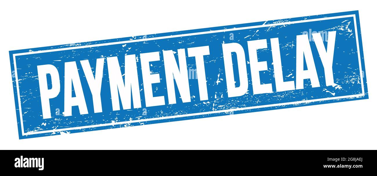 Payment delay word Cut Out Stock Images & Pictures - Alamy