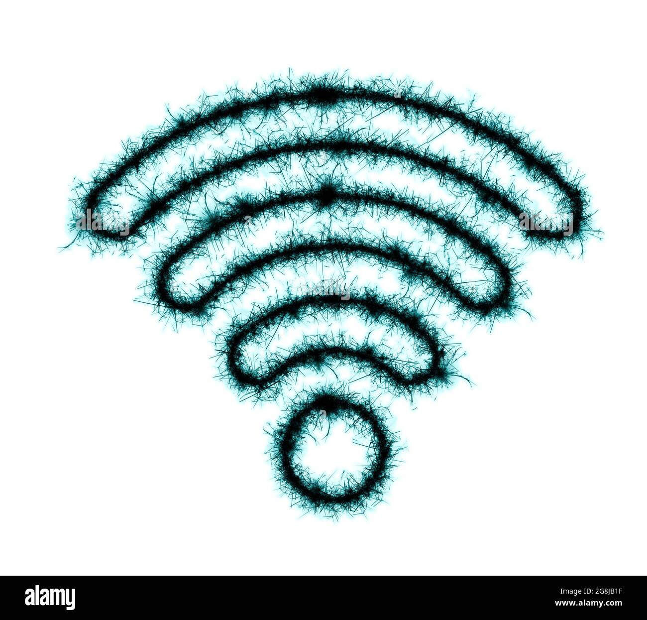 Sparkles on black Cut Out Stock Images & Pictures - Alamy