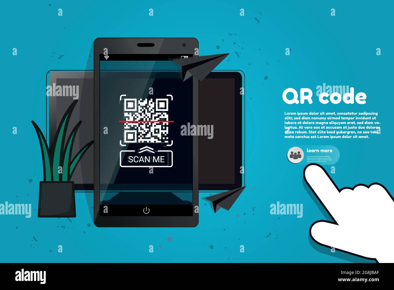 Mobile code background hi-res stock photography and images - Alamy