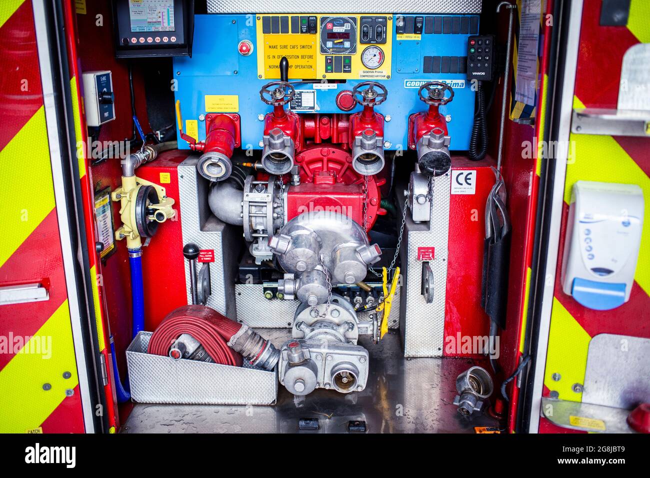 Fire Brigade station in England, UK Stock Photo - Alamy