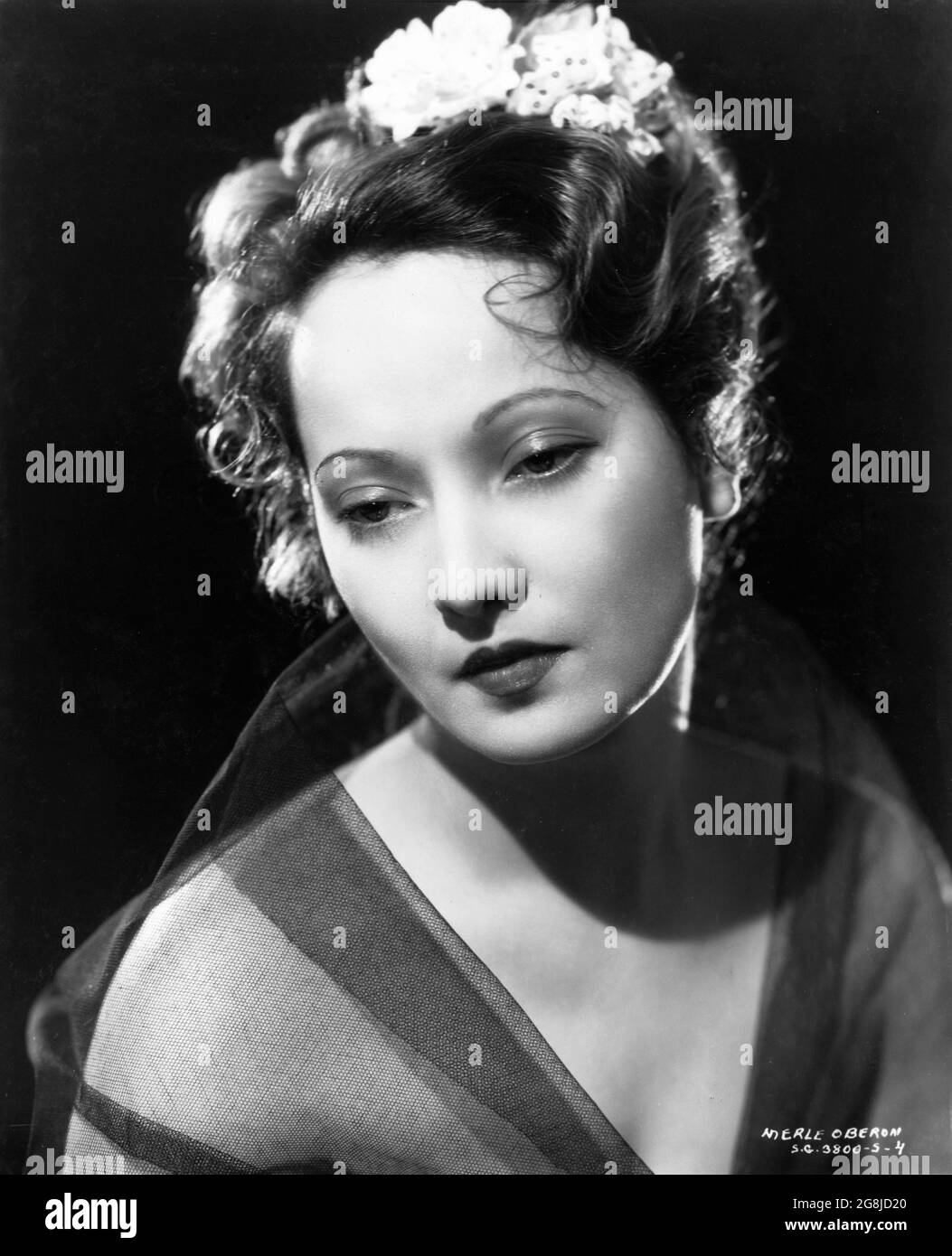 MERLE OBERON Portrait publicity for THE COWBOY AND THE LADY 1938 ...