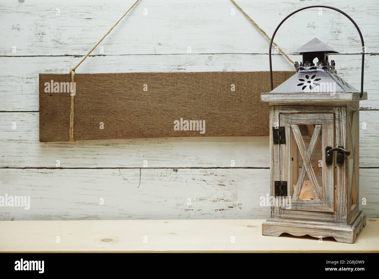 Hanging wooden board on tropical hi-res stock photography and images ...