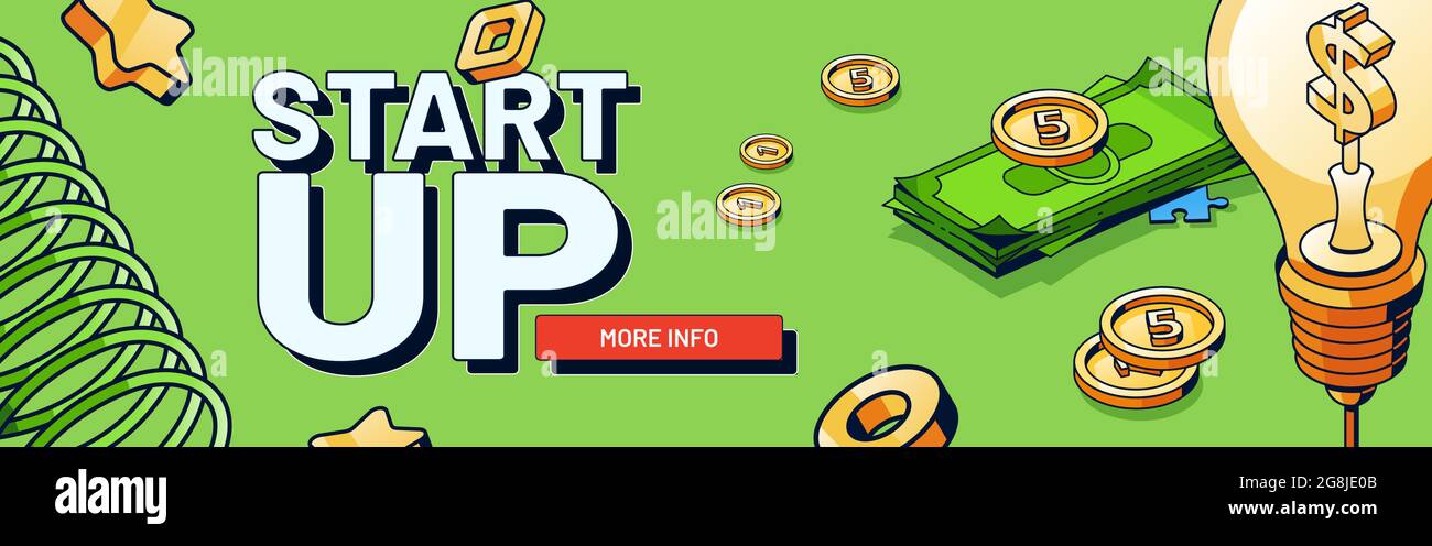 Entrepreneurship banner hi-res stock photography and images - Alamy