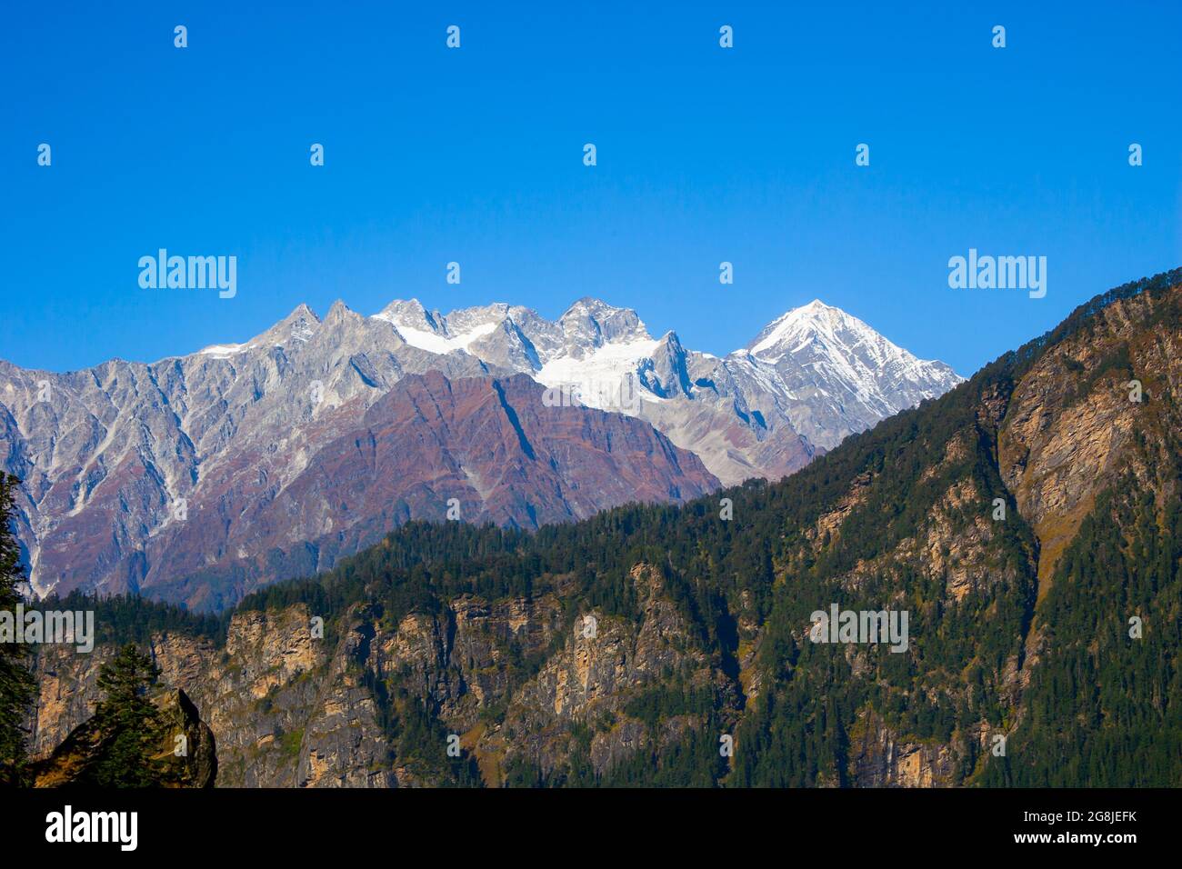 Himalayas range in India Stock Photo - Alamy