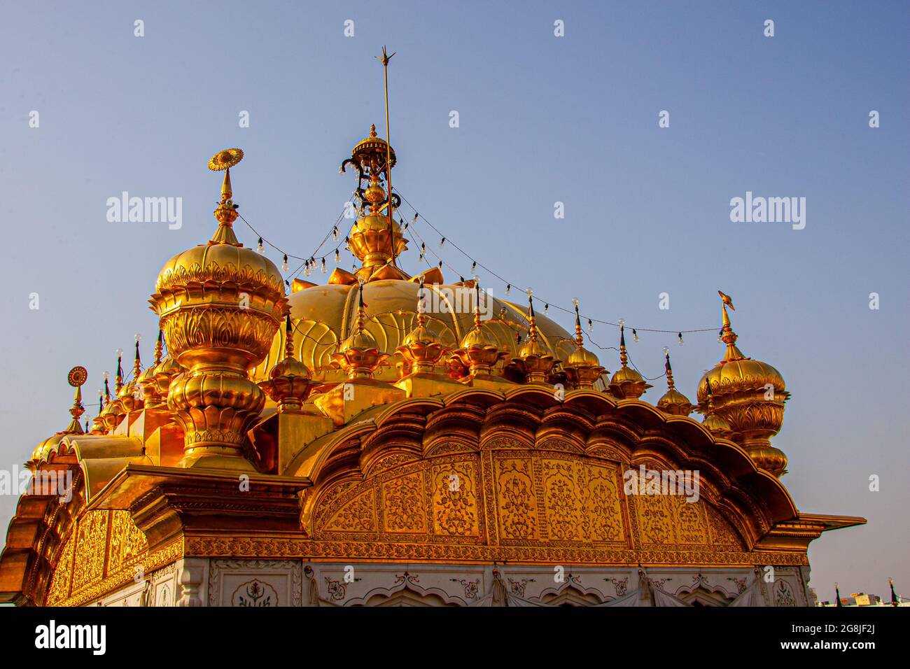 The Harmandir Sahib, or Golden Temple, in Amritsar, Punjab ...