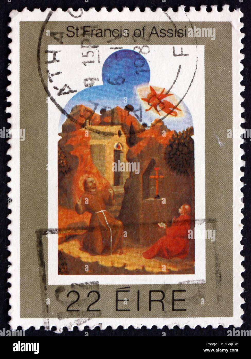 IRELAND - CIRCA 1982: A stamp printed in Ireland shows the ...