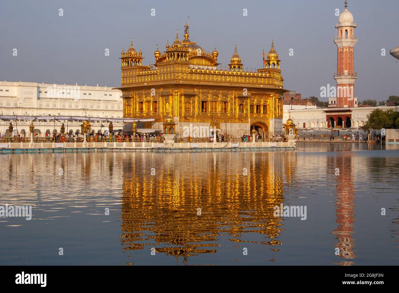 The Harmandir Sahib, or Golden Temple, in Amritsar, Punjab ...