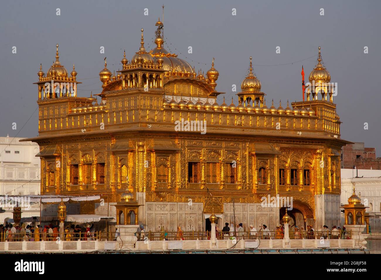 The Harmandir Sahib, or Golden Temple, in Amritsar, Punjab ...
