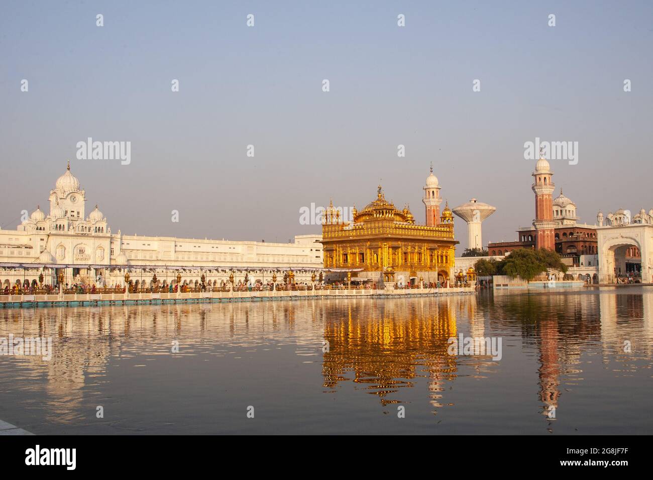 The Harmandir Sahib, or Golden Temple, in Amritsar, Punjab ...