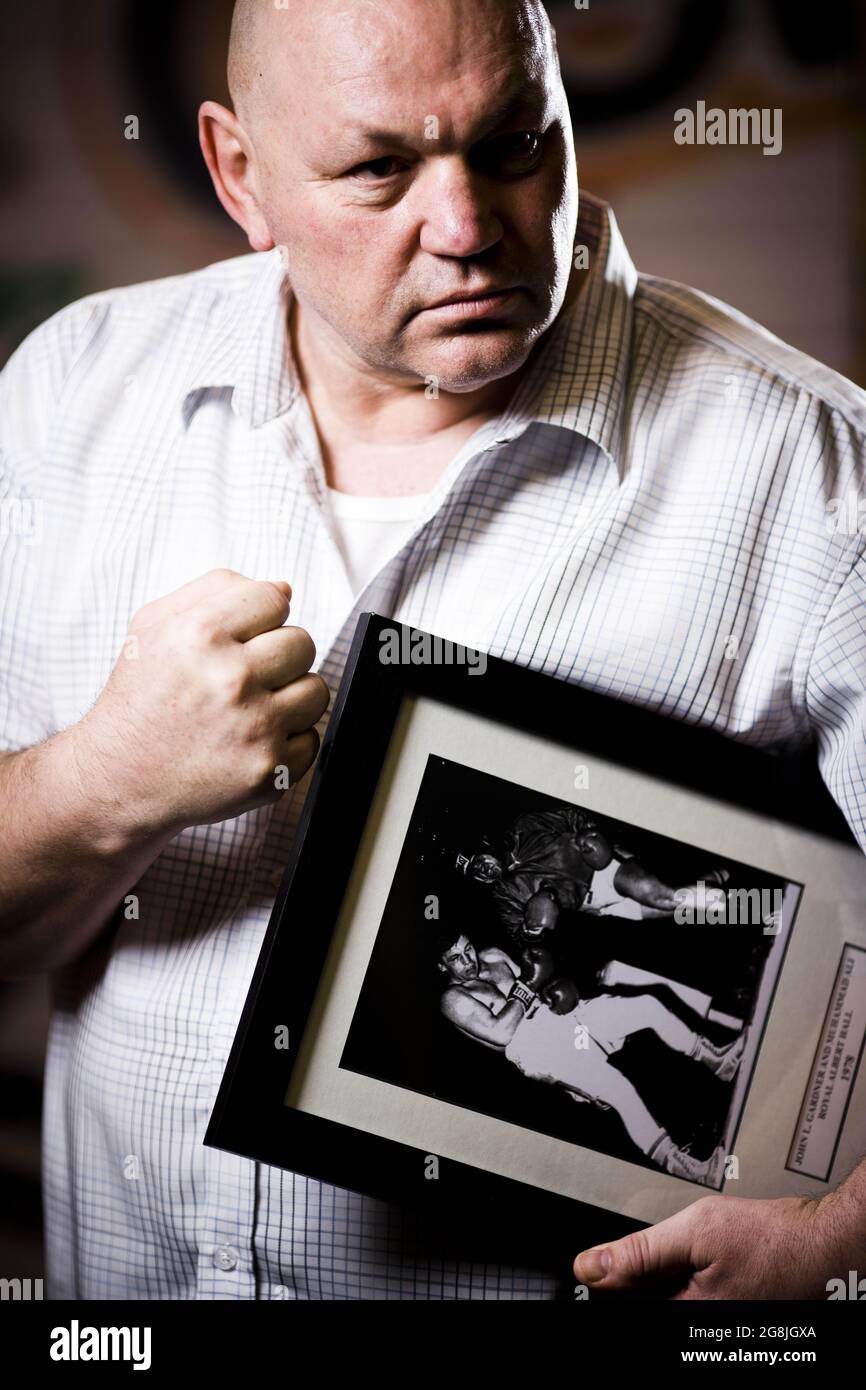 Jon L Gardener former heavyweight boxer Stock Photo - Alamy