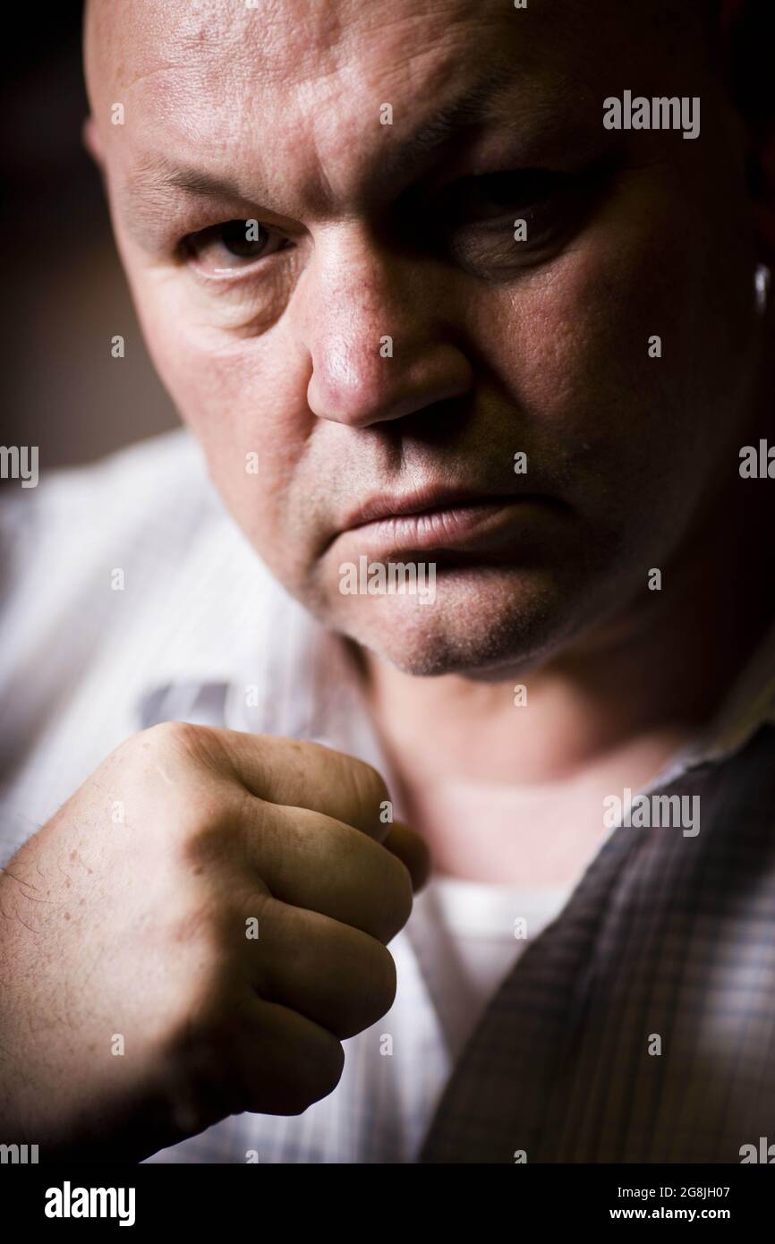 Jon L Gardener former heavyweight boxer Stock Photo - Alamy