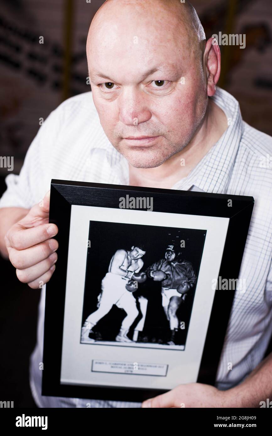 Jon L Gardener former heavyweight boxer Stock Photo - Alamy