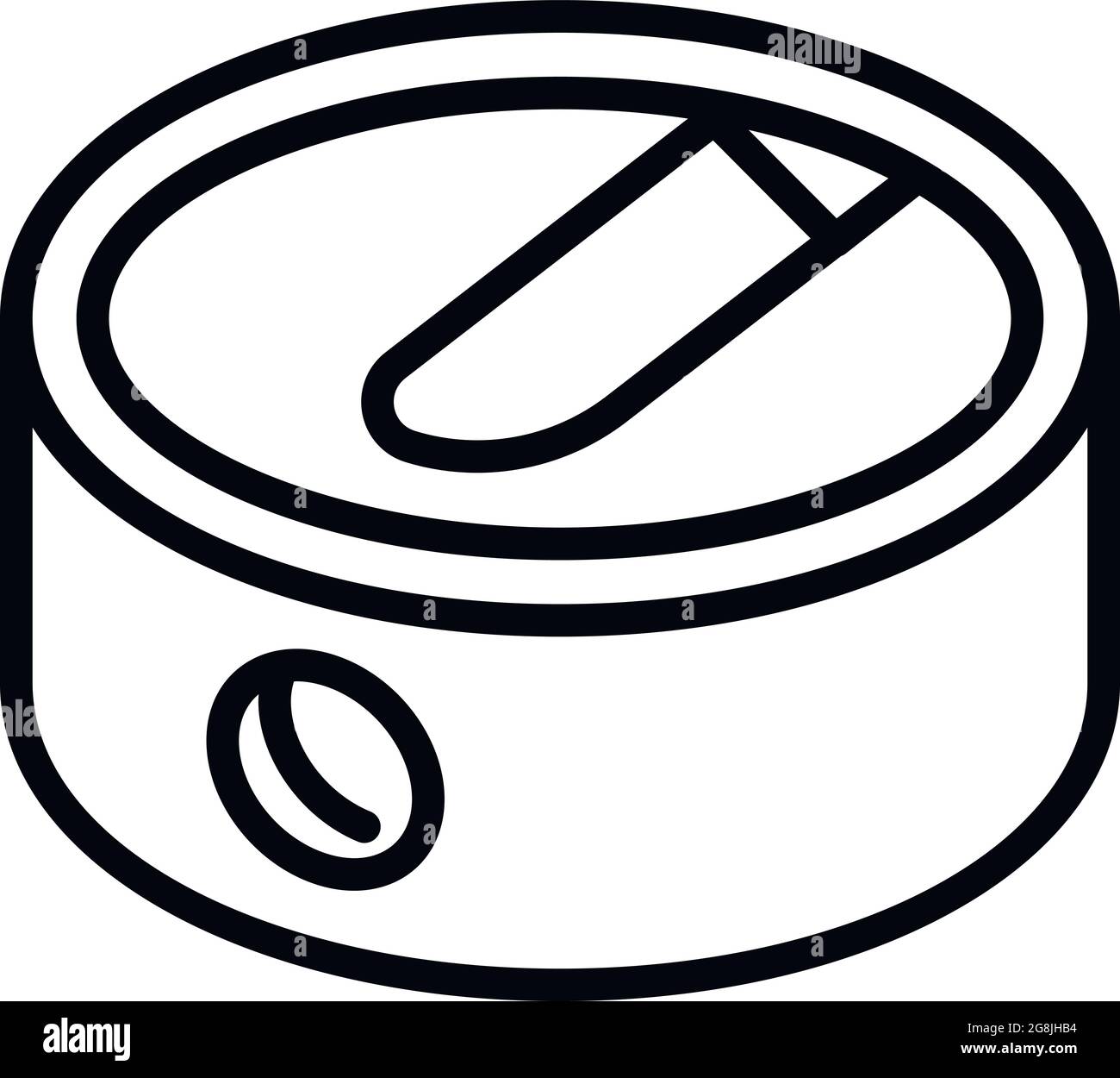 Round sharpener icon. Outline round sharpener vector icon for web ...