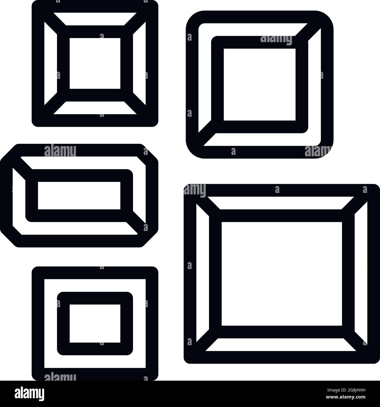 Art gallery museum icon. Outline art gallery museum vector icon for web ...