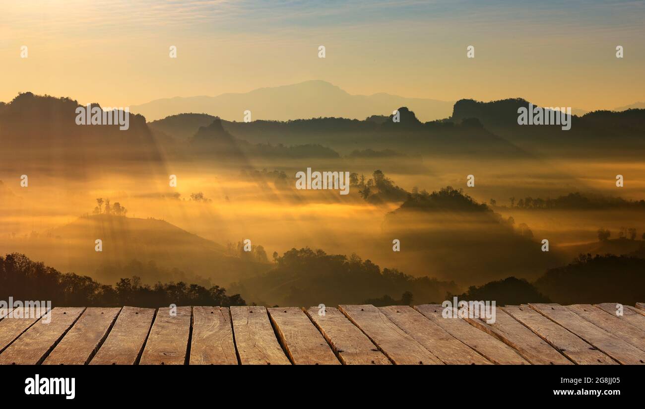 The wooden landscape of nature hi-res stock photography and images - Alamy