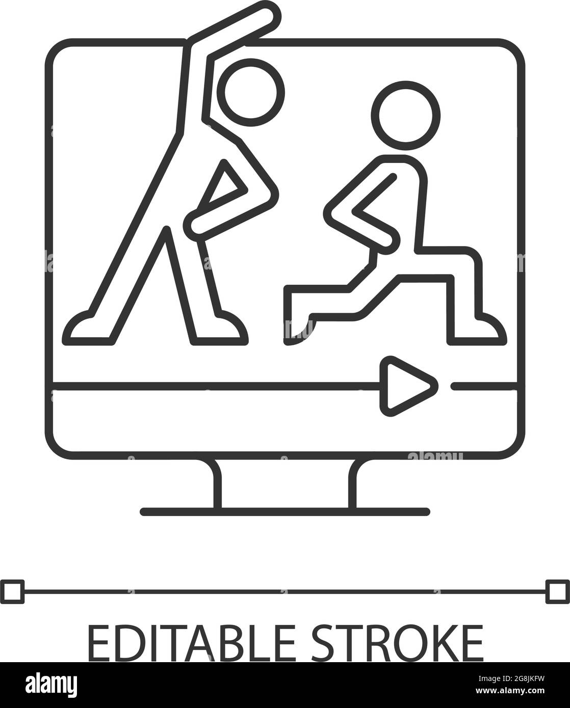 Gym exercise classes Black and White Stock Photos & Images - Alamy