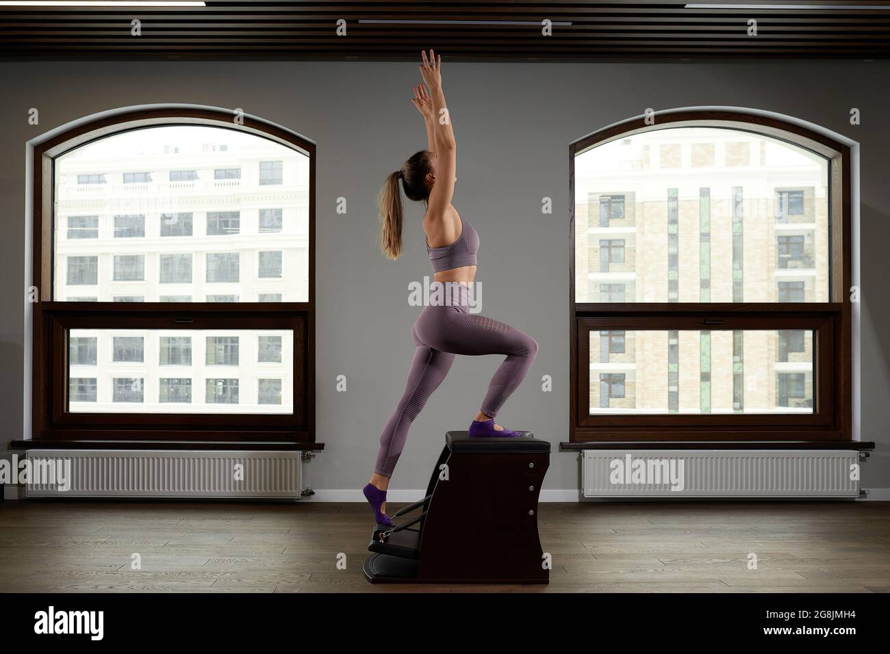 State-of-the-art equipment Classic Reformer Chair for Pilates in the ...