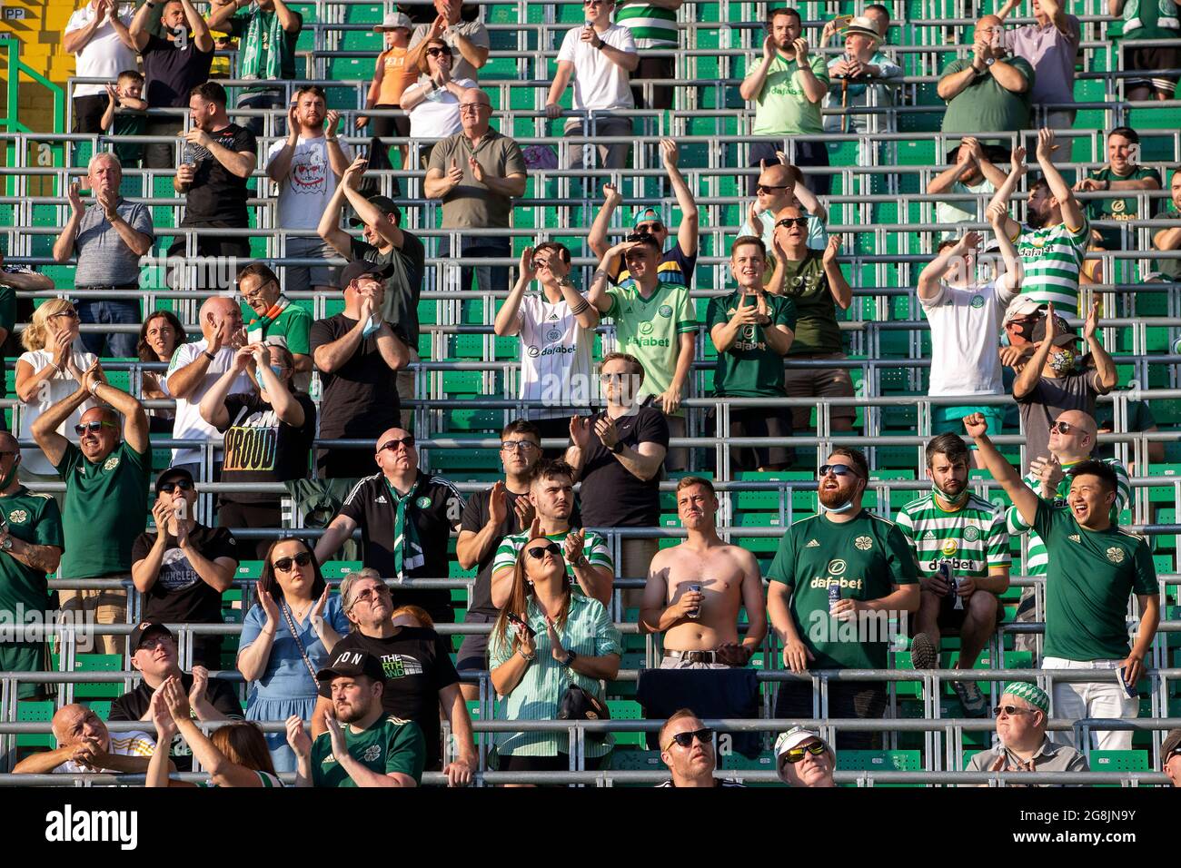 Celtic Park Stadium Uefa General High Resolution Stock Photography and ...