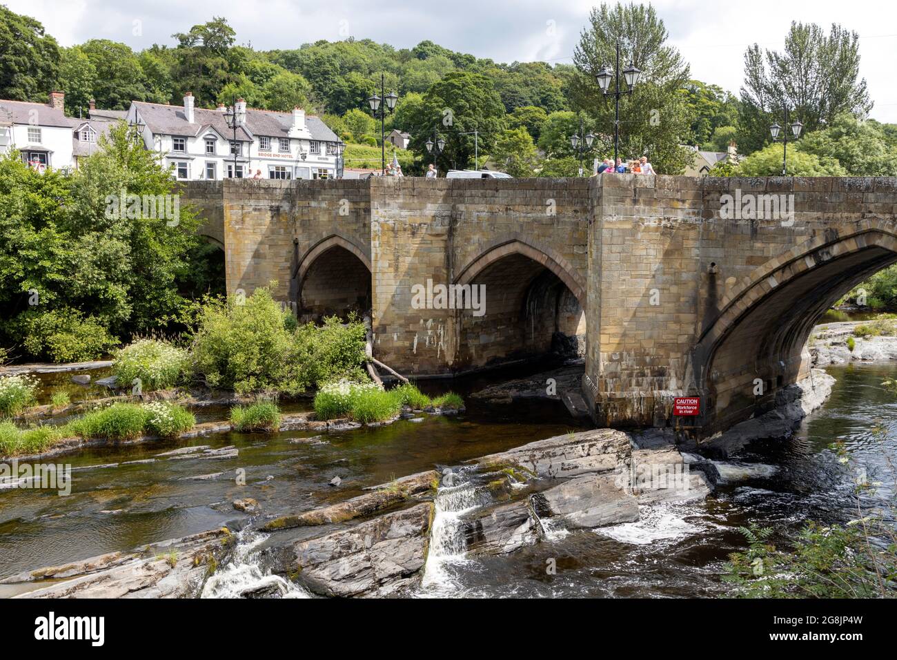 Llangollen bridge hi-res stock photography and images - Alamy