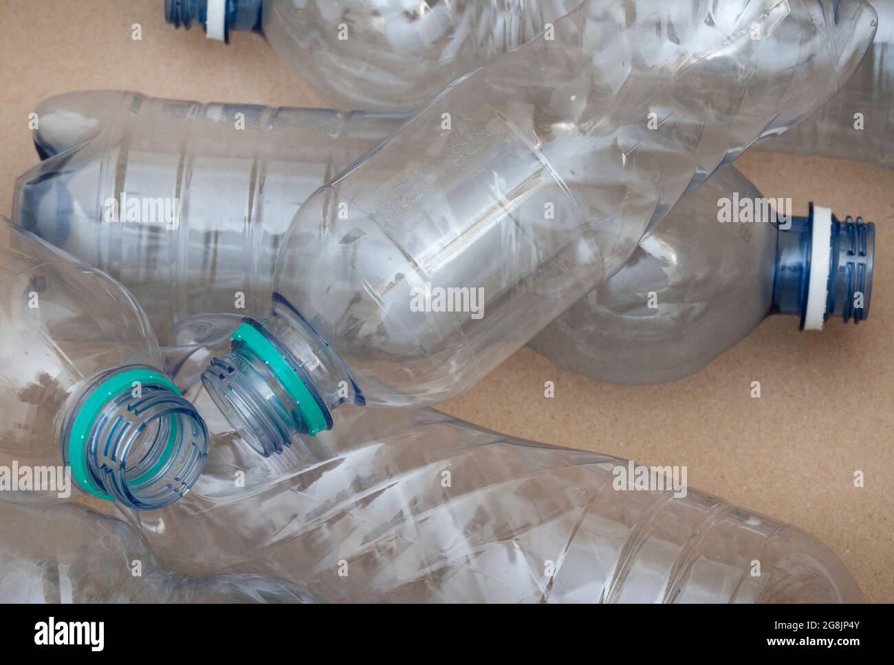 Plastic waste glass bottles hi-res stock photography and images - Alamy