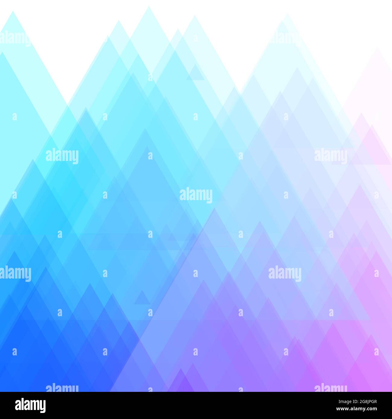 Render triangles in square dimensions Stock Photo - Alamy