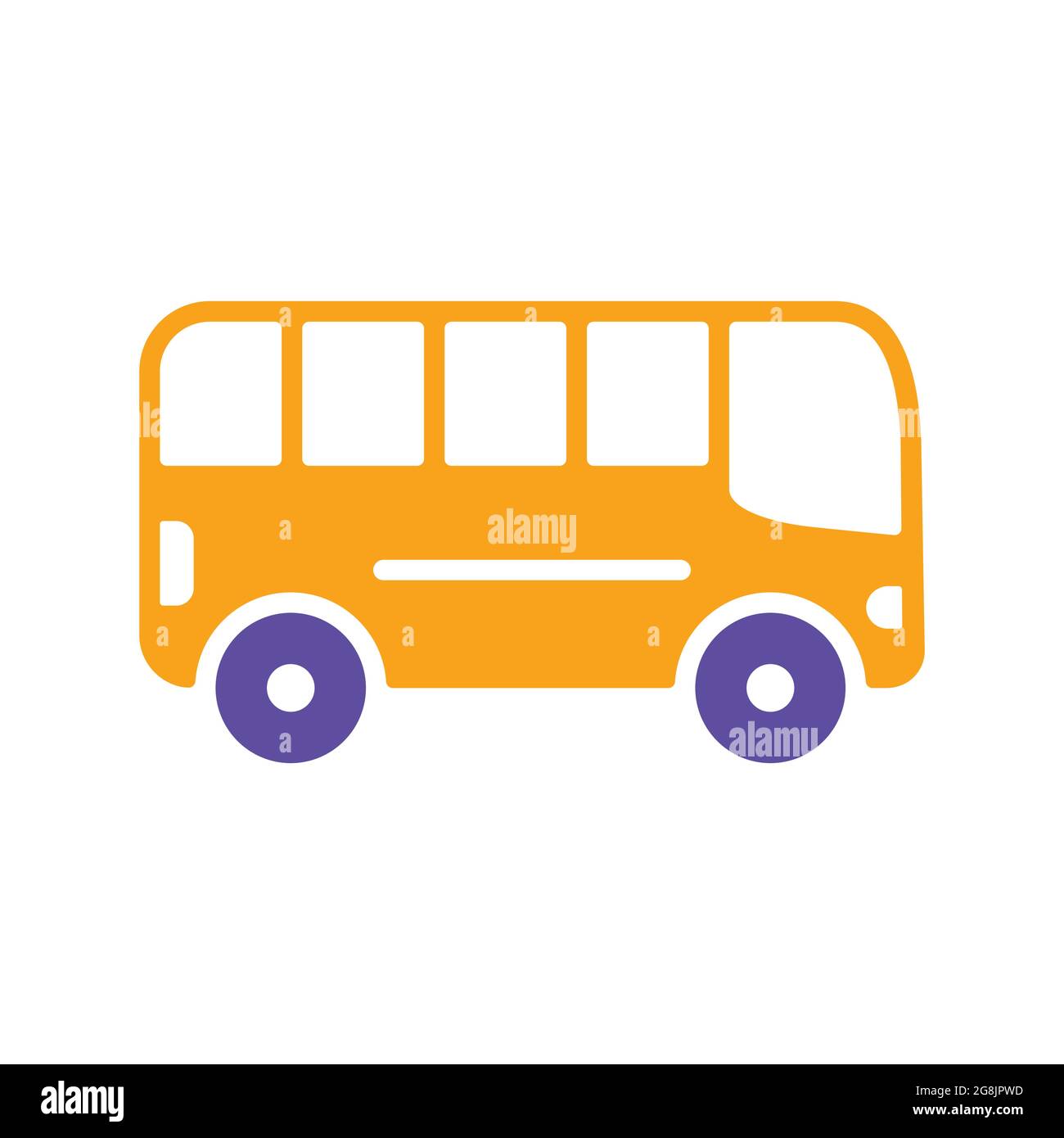 City bus flat vector glyph icon. Graph symbol for travel and tourism ...
