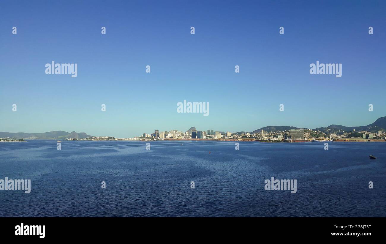 Guanabara bay in Rio de Janeiro, Brazil Stock Photo - Alamy