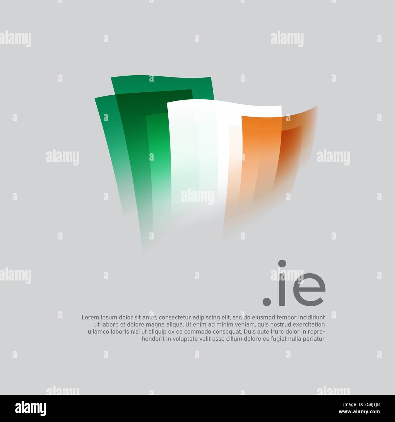Irish tricolor Stock Vector Images - Alamy