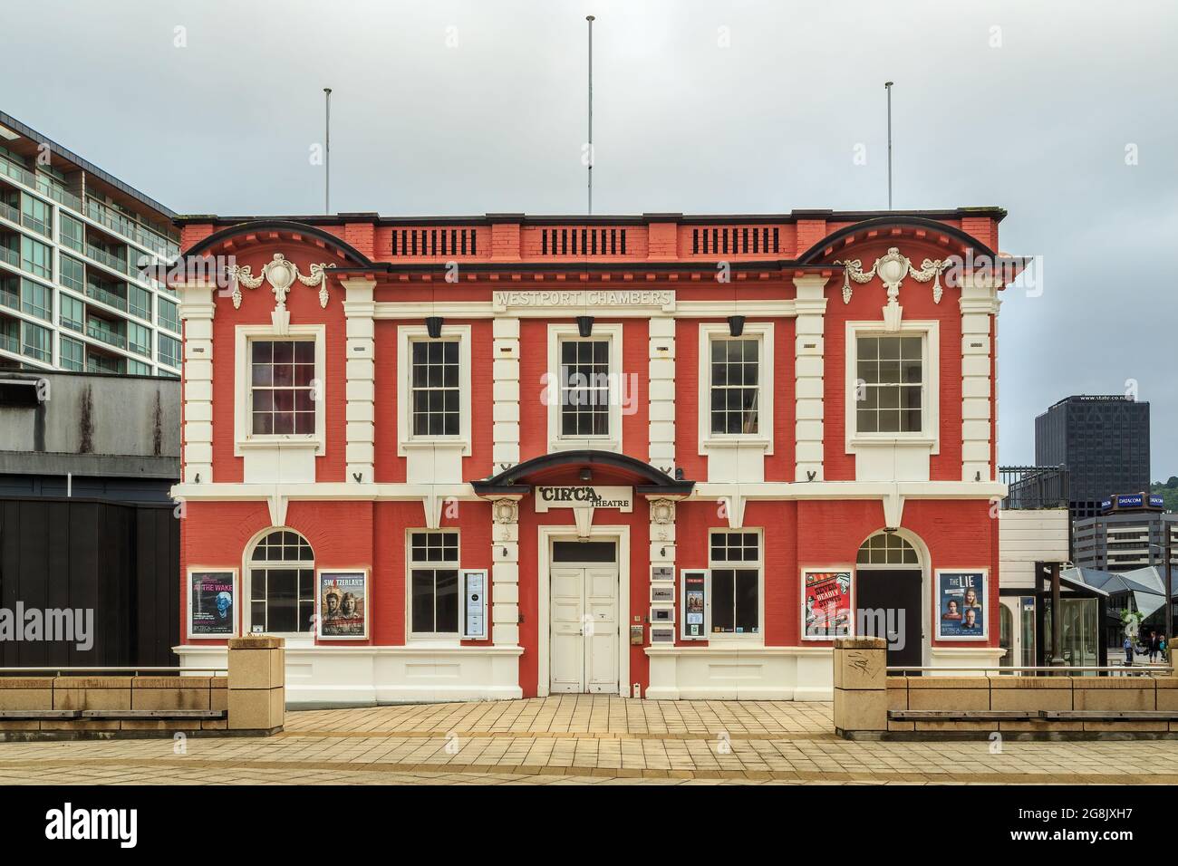 The Circa Theatre, a historic building in Wellington, New Zealand ...