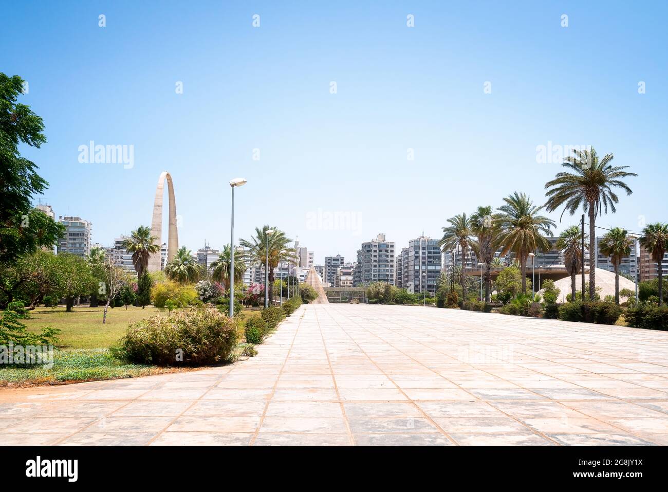 Abandoned Rashid Karameh Fair in Tripoli Lebanon designed by Oscar ...