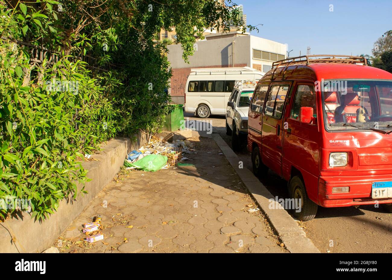 Cairo - Egypt - October 1, 2020: View of Nasr City Cairo old ...