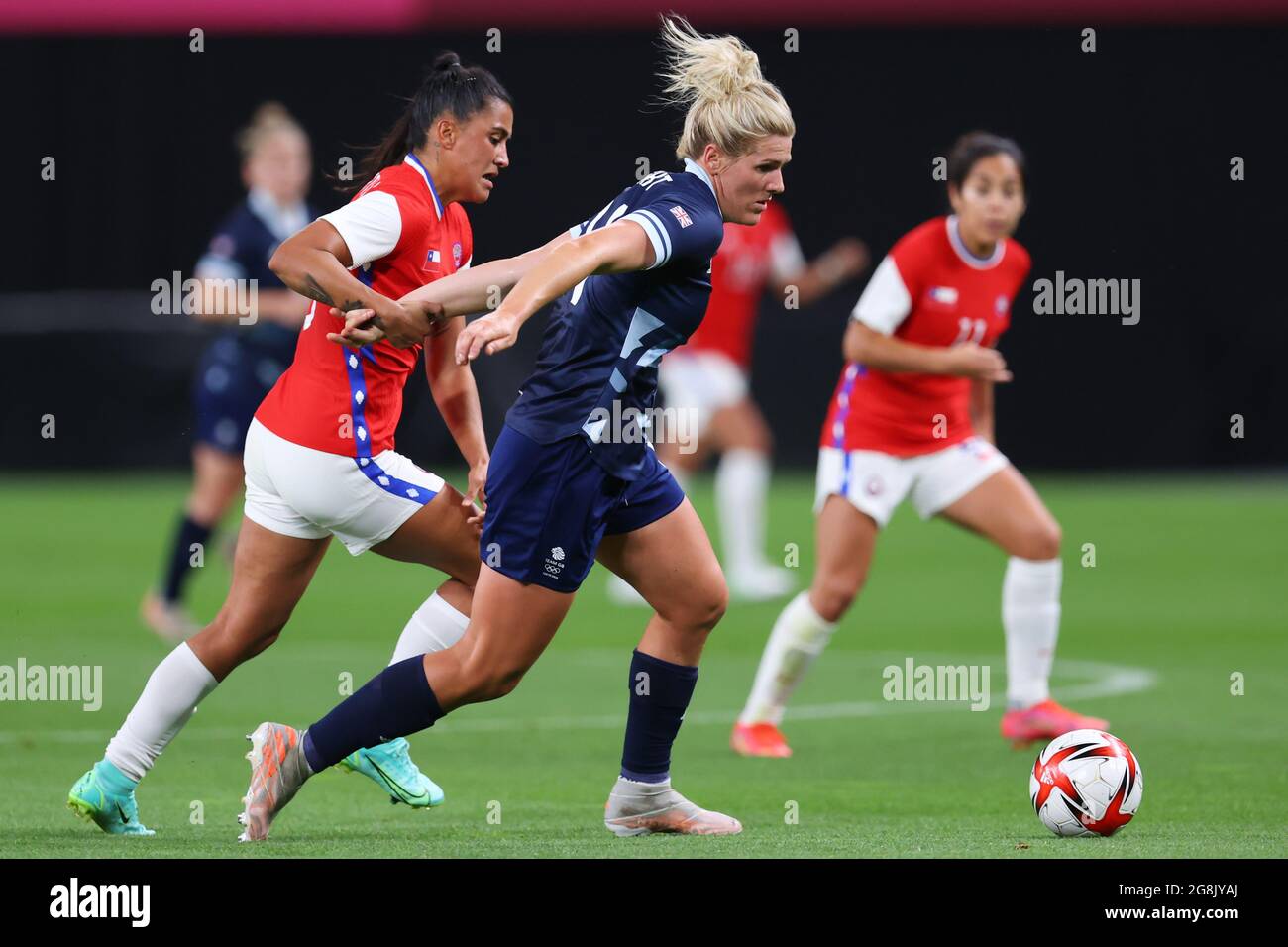 Hokkaido, Japan. 21st July, 2021. Millie Bright (GBR) Football/Soccer ...
