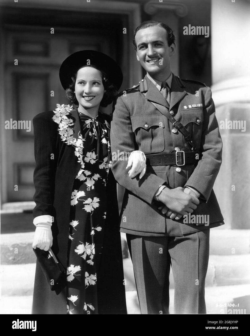 MERLE OBERON and DAVID NIVEN in BELOVED ENEMY 1936 director H.C. POTTER screenplay John L ...