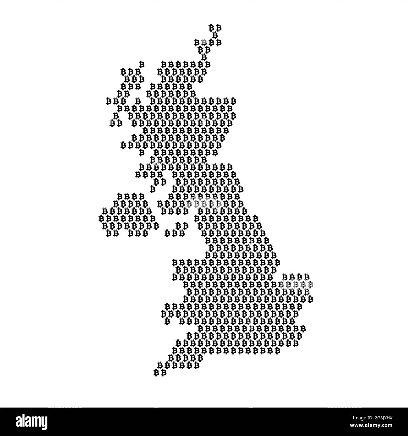 Uk money map Stock Vector Images - Alamy