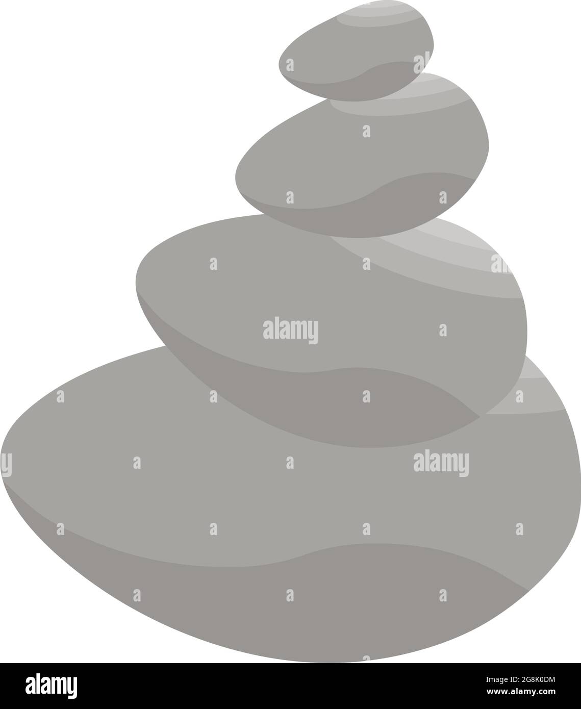 Grey stacked stone Stock Vector Images - Alamy