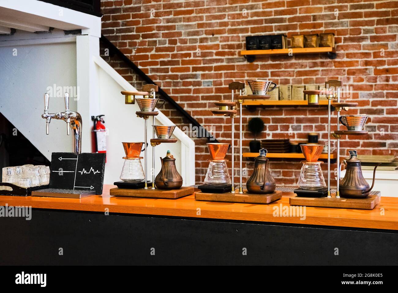 Inside a cafe hi-res stock photography and images - Alamy