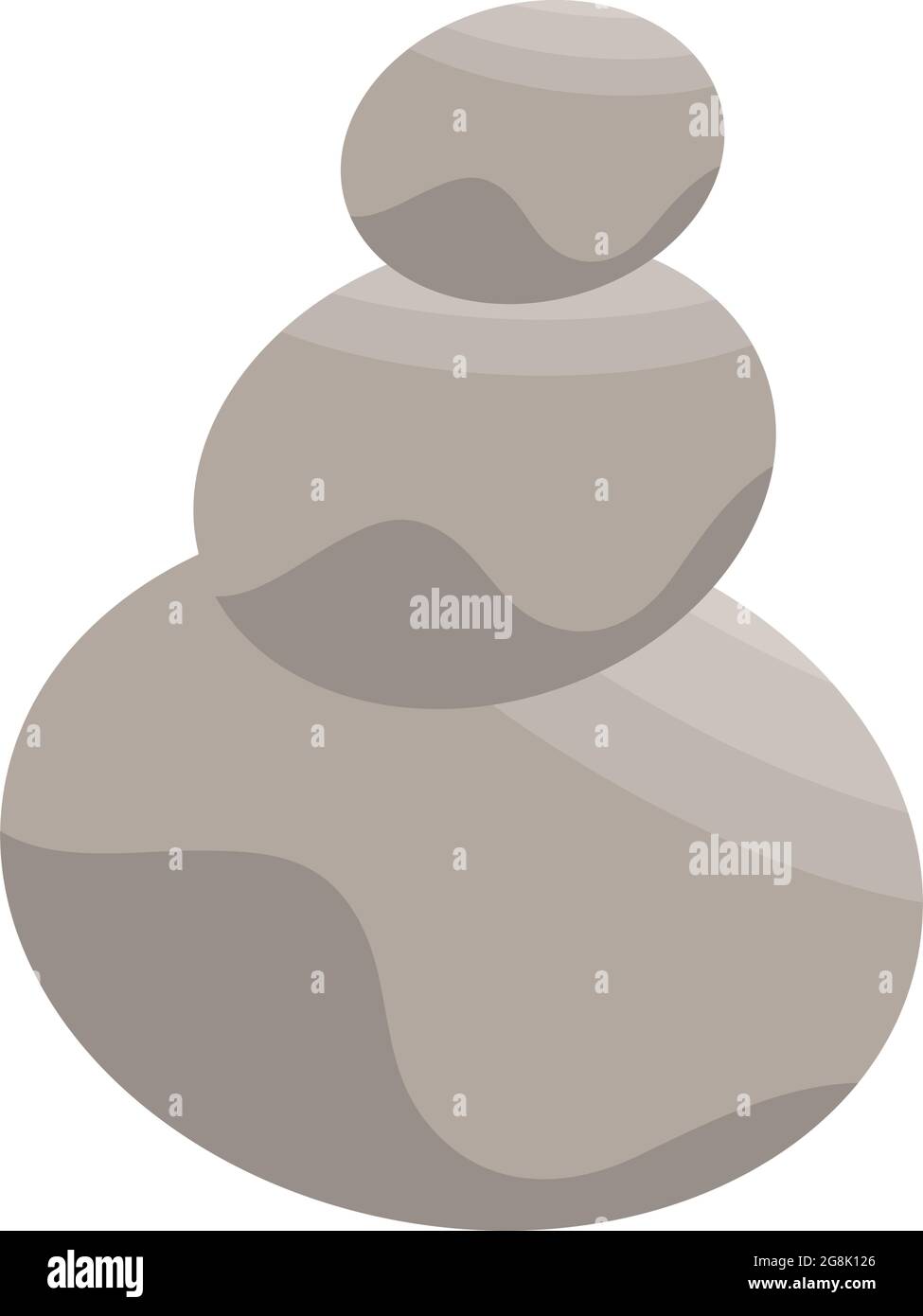 Stacking pebbles Stock Vector Images - Alamy