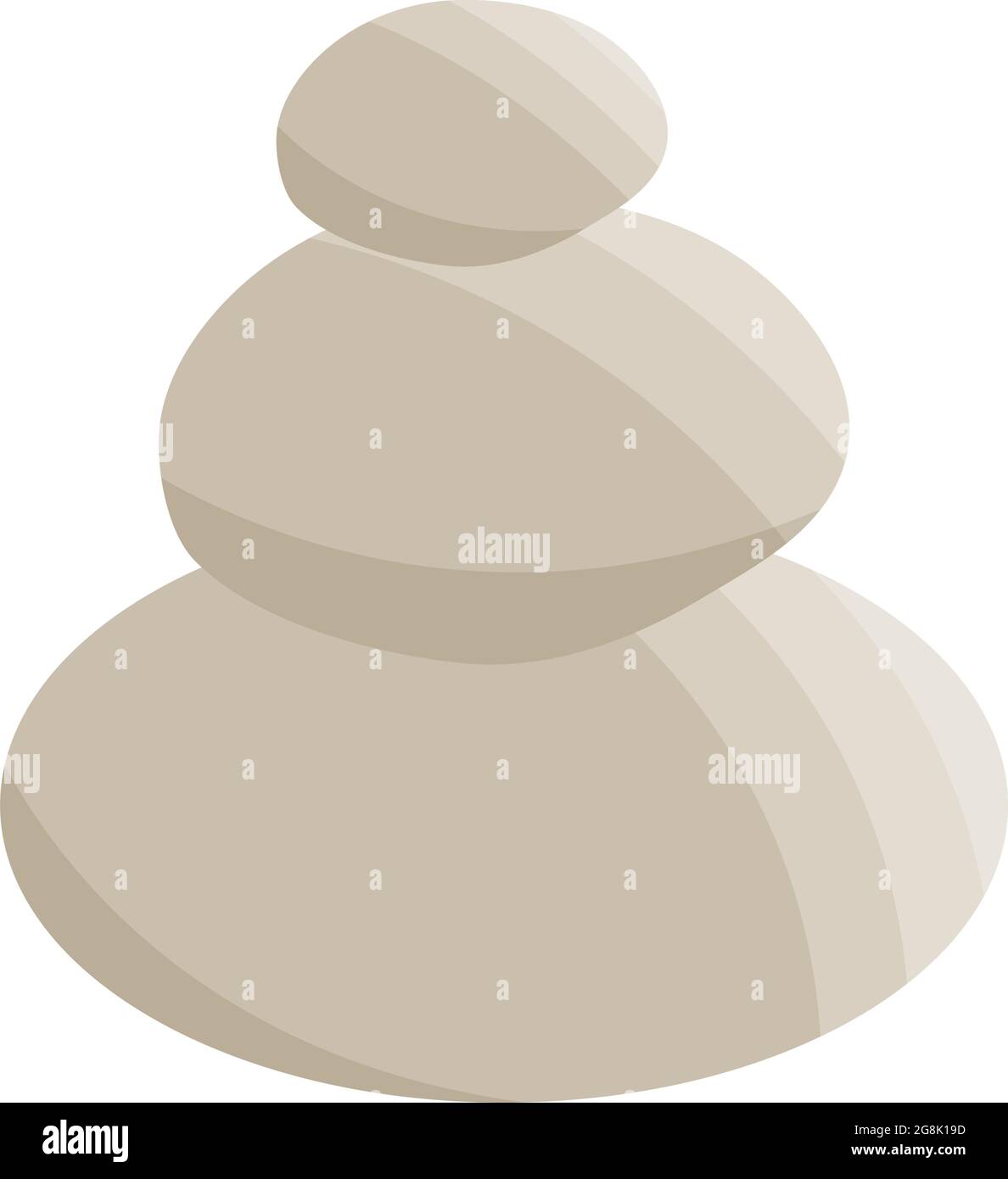 Balancing pebble stones Stock Vector Images - Alamy