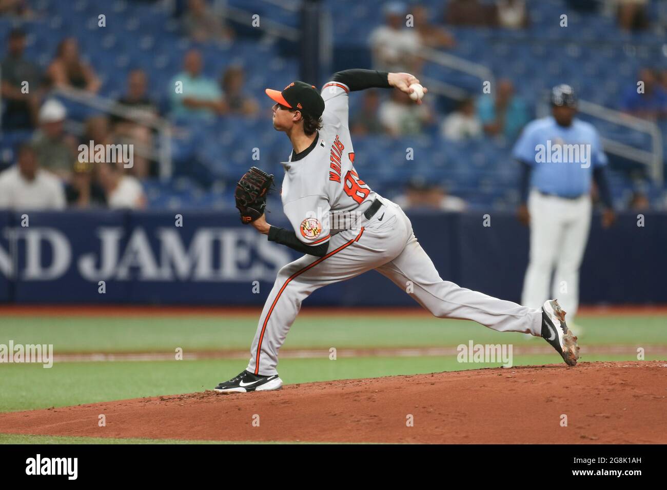 St. Petersburg, FL. USA; Baltimore Orioles starting pitcher Spenser ...