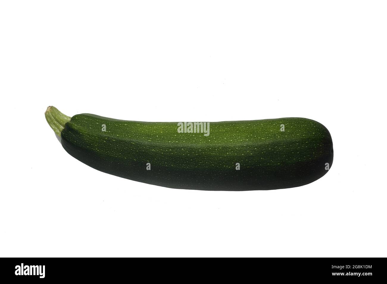 ripe courgette isolated on white background. Healthy eating concept ...