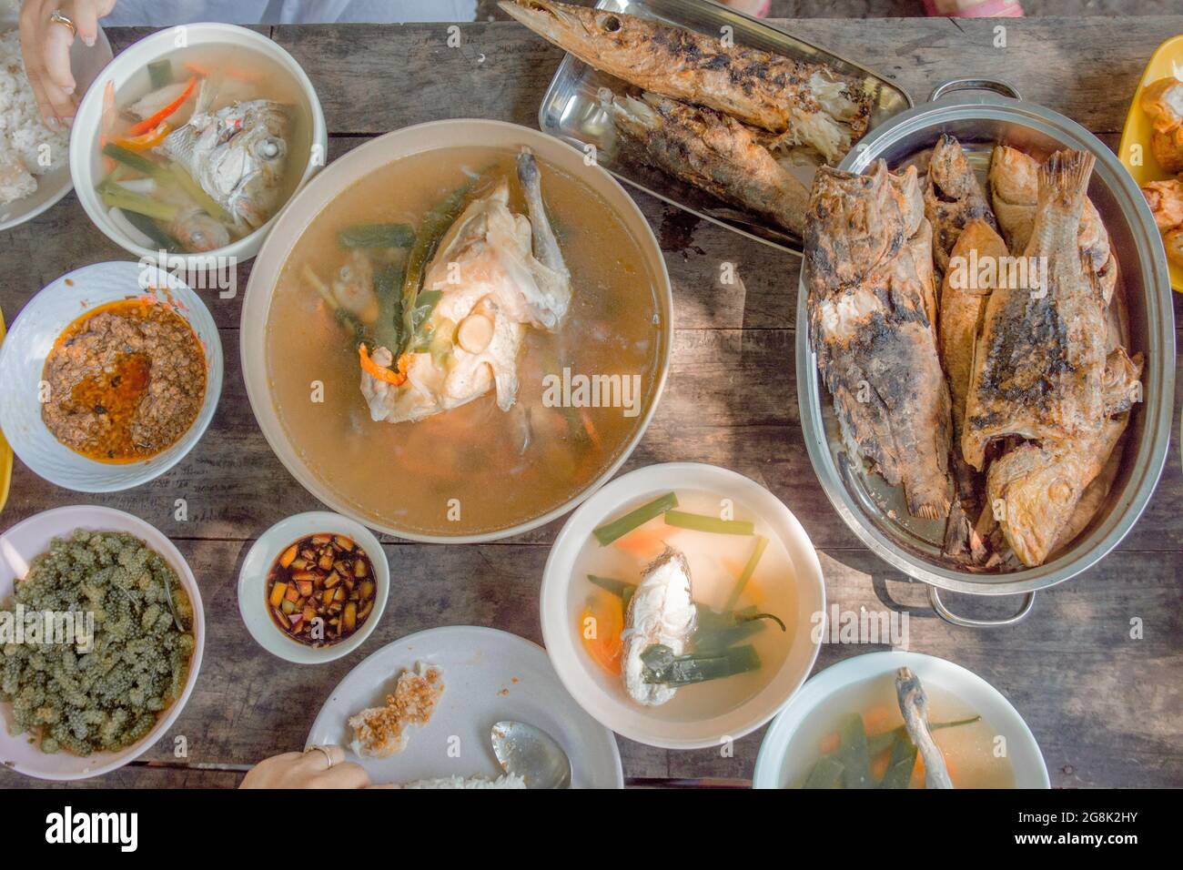 Fresh Filipino Province Food Stock Photo - Alamy