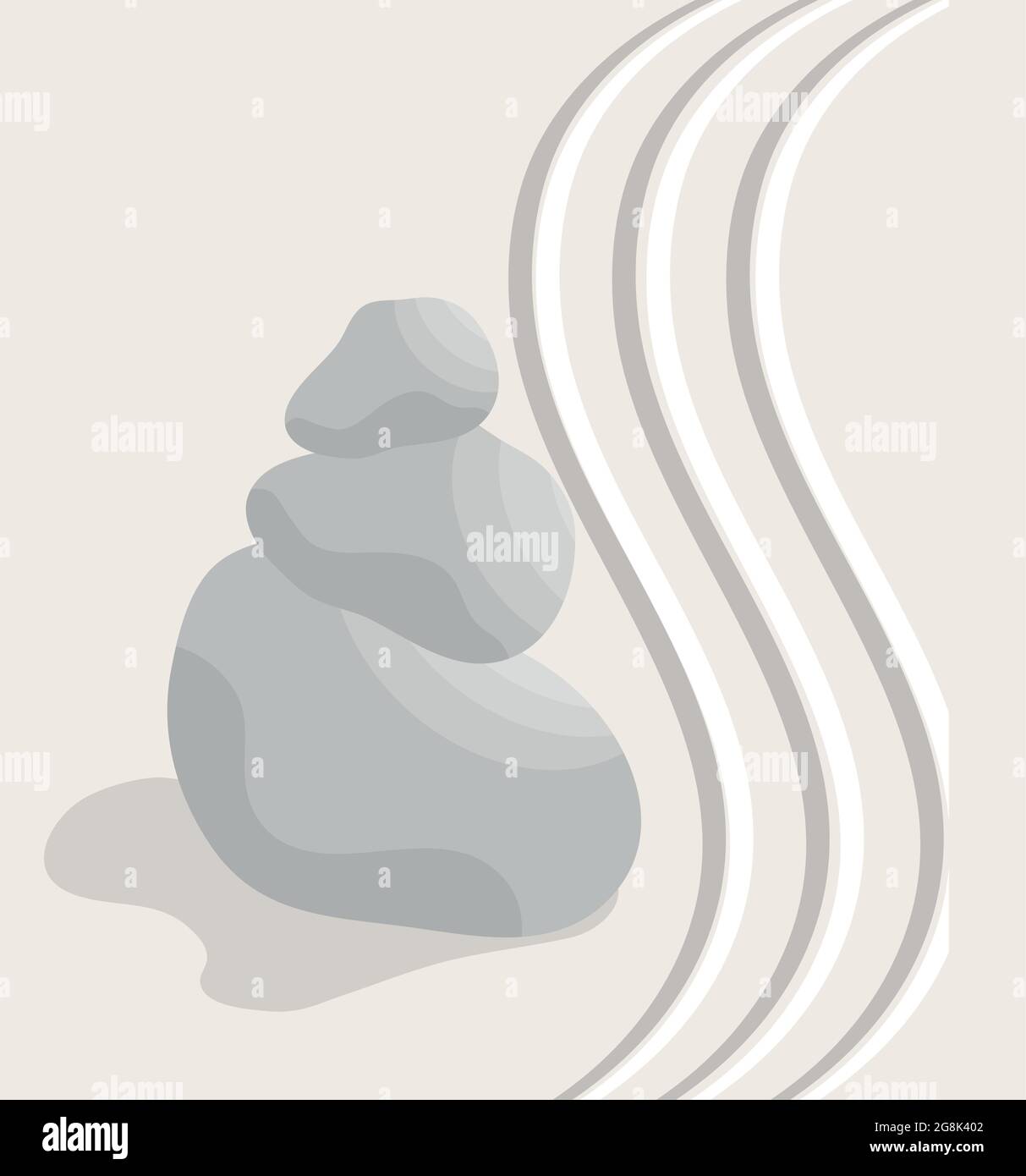 Macro stones Stock Vector Images - Alamy