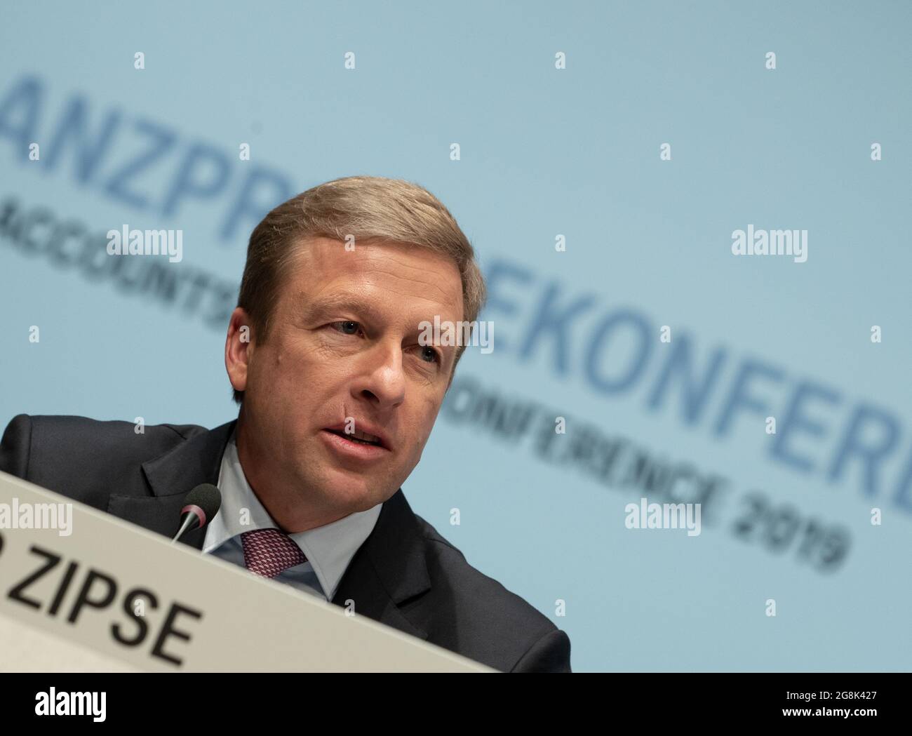 Munich, Germany. 20th Mar, 2019. BMW board member Oliver Zipse. The BMW ...
