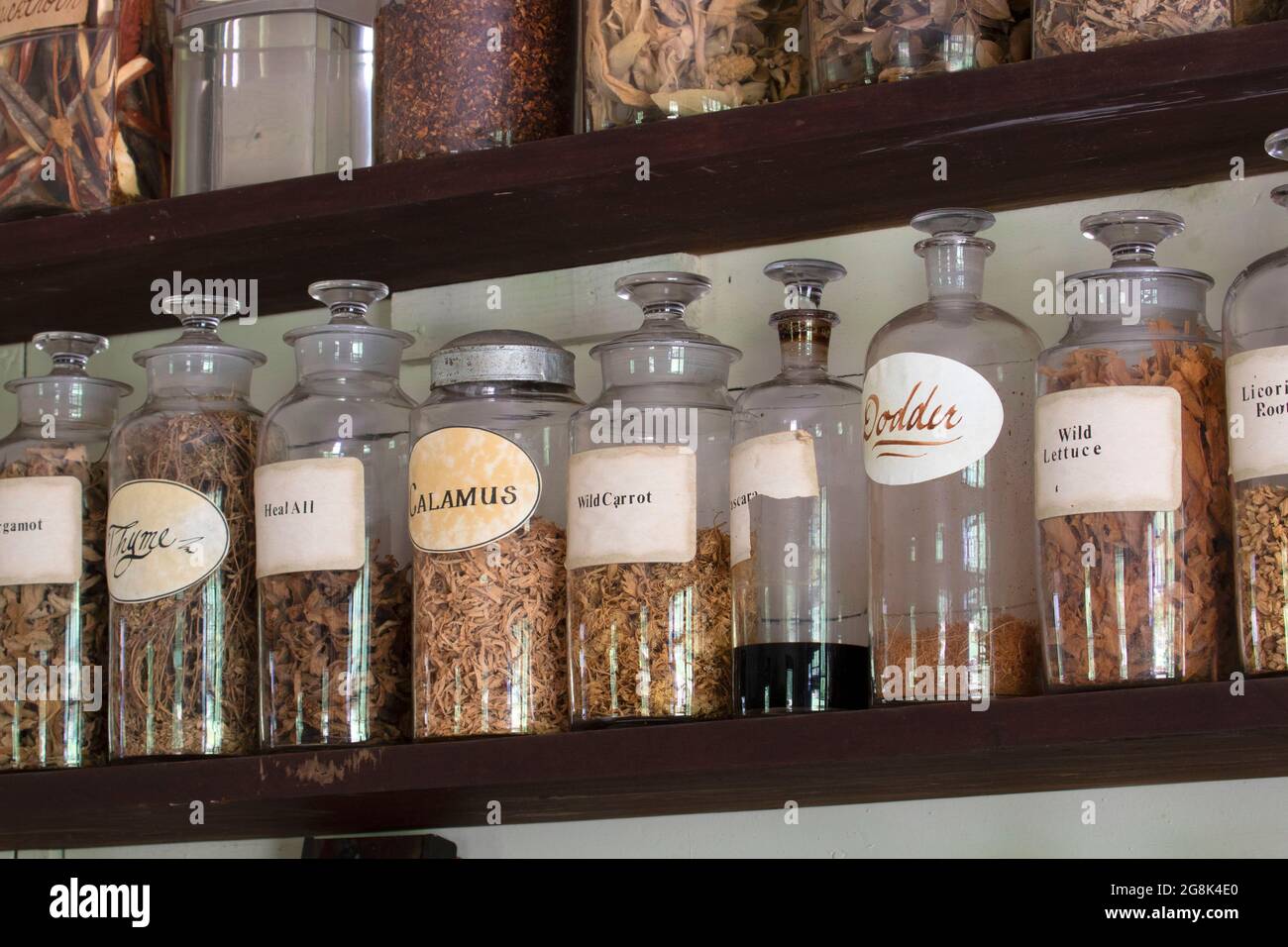 Pioneer Village, Spring Mill State Park, Indiana Stock Photo - Alamy