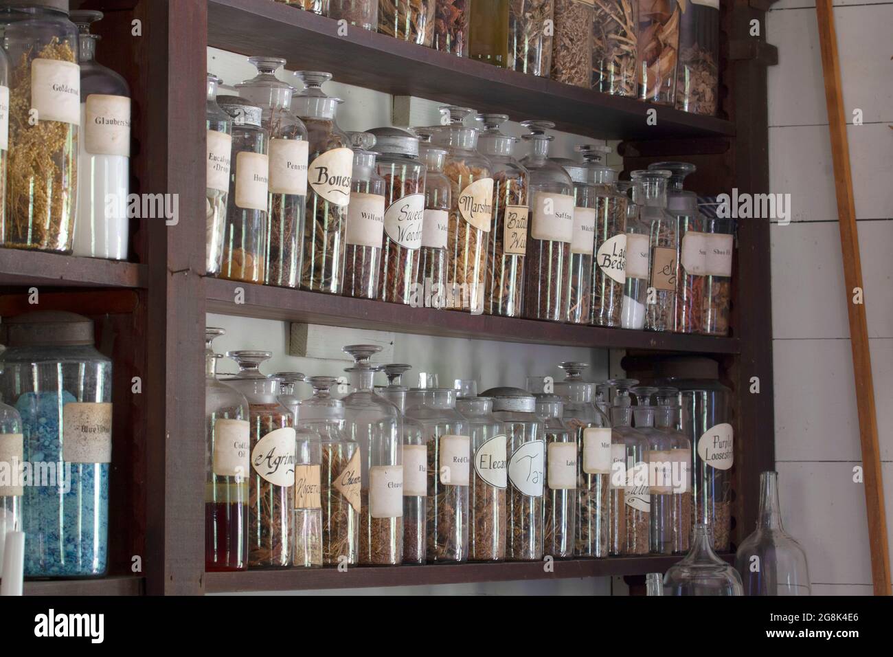 Pioneer Village, Spring Mill State Park, Indiana Stock Photo - Alamy