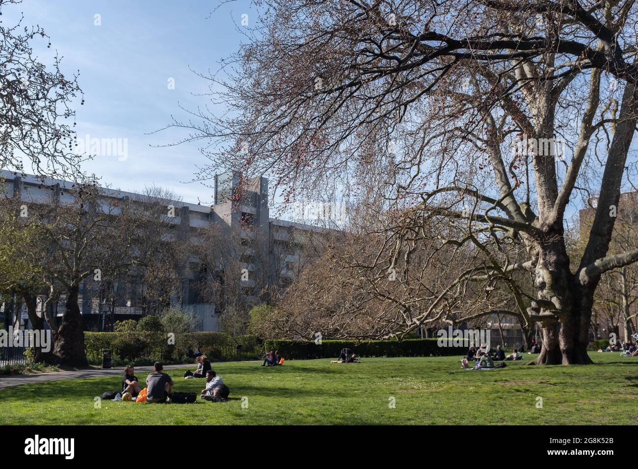 Brunswick Square, Bloomsbury, London, UK Stock Photo - Alamy